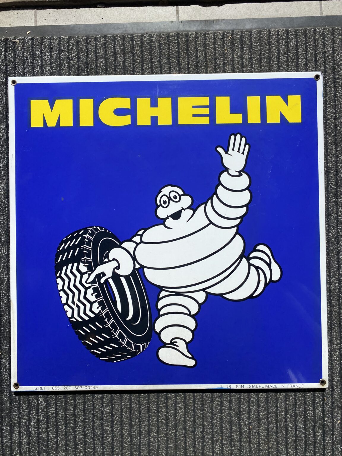 Michelin emaljeskilt – DD Posters